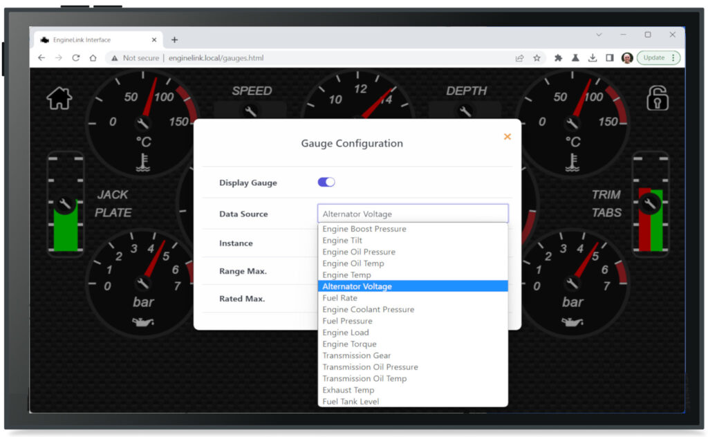 ENGINELink - Wireless Engine Interface - Digital Yacht America