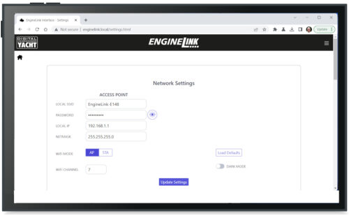 ENGINELink - Wireless Engine Interface - Digital Yacht America