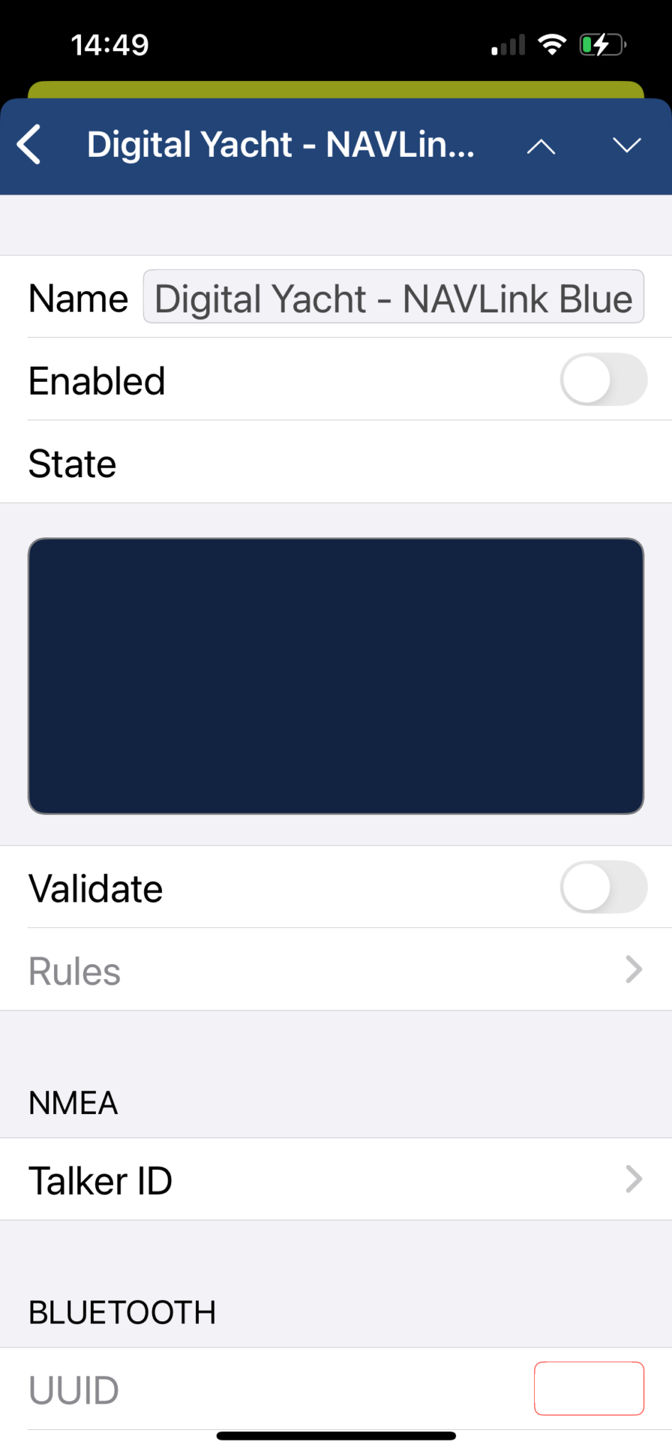Using NAVLink Blue with NMEA Remote App - Digital Yacht Canada